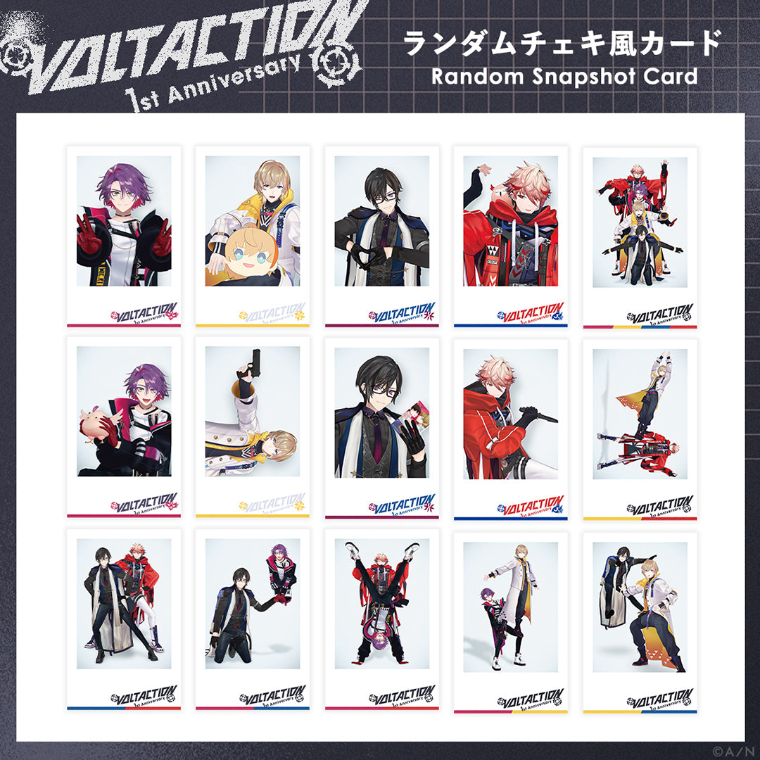 "VOLTACTION 1周年纪念" 随机快照卡 – NIJISANJI EN Official Store