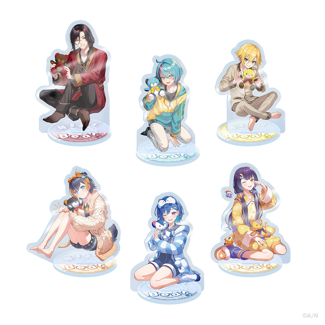 Niji Bear Vol1 Acrylic Stand Nijisanji En Official Store