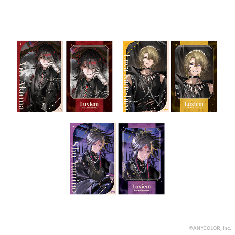 "Luxiem 4th Anniversary" Photo-style Card Set – NIJISANJI EN Official Store