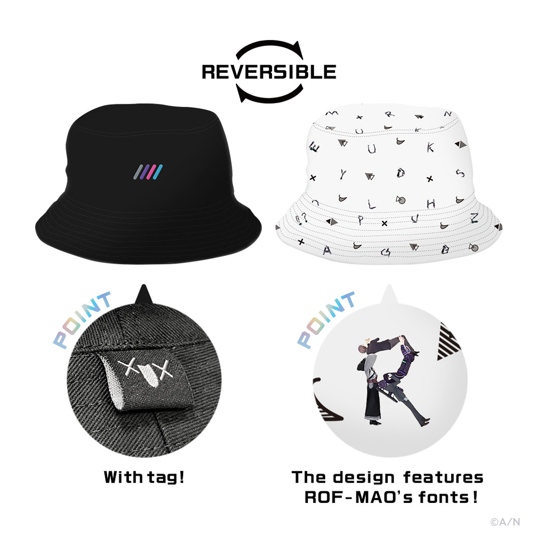 "ROF-MAO 2nd Anniversary" Reversible Bucket Hat – NIJISANJI EN Official ...