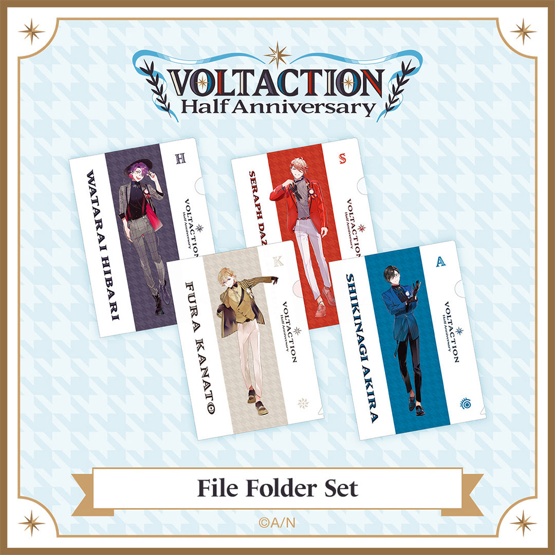 "VOLTACTION Half Anniversary" File Folder Set – NIJISANJI EN Official Store