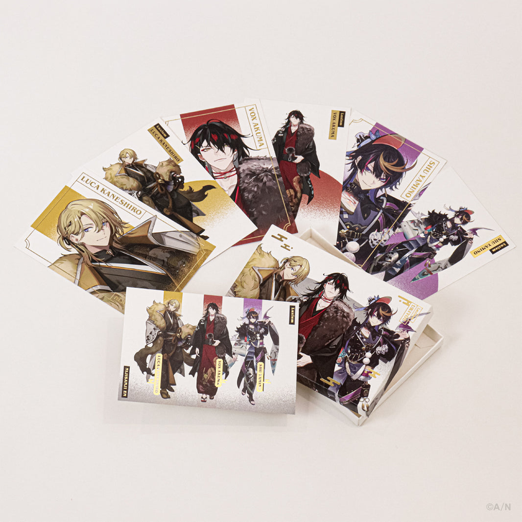 "Luxiem Ukiyoe" Post Card Set – NIJISANJI EN Official Store