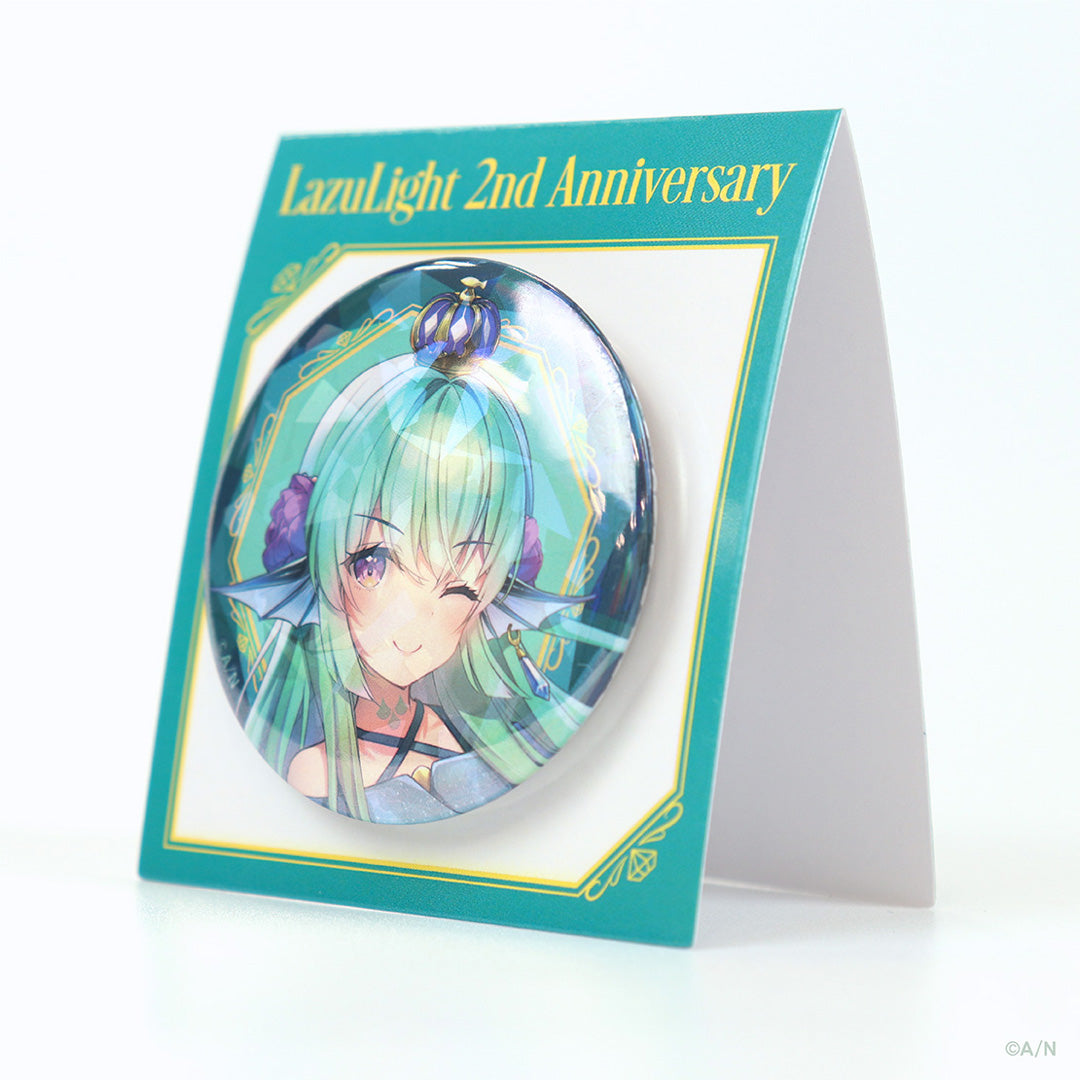 "LazuLight 2nd Anniversary" Hologram Badge – NIJISANJI EN Official Store