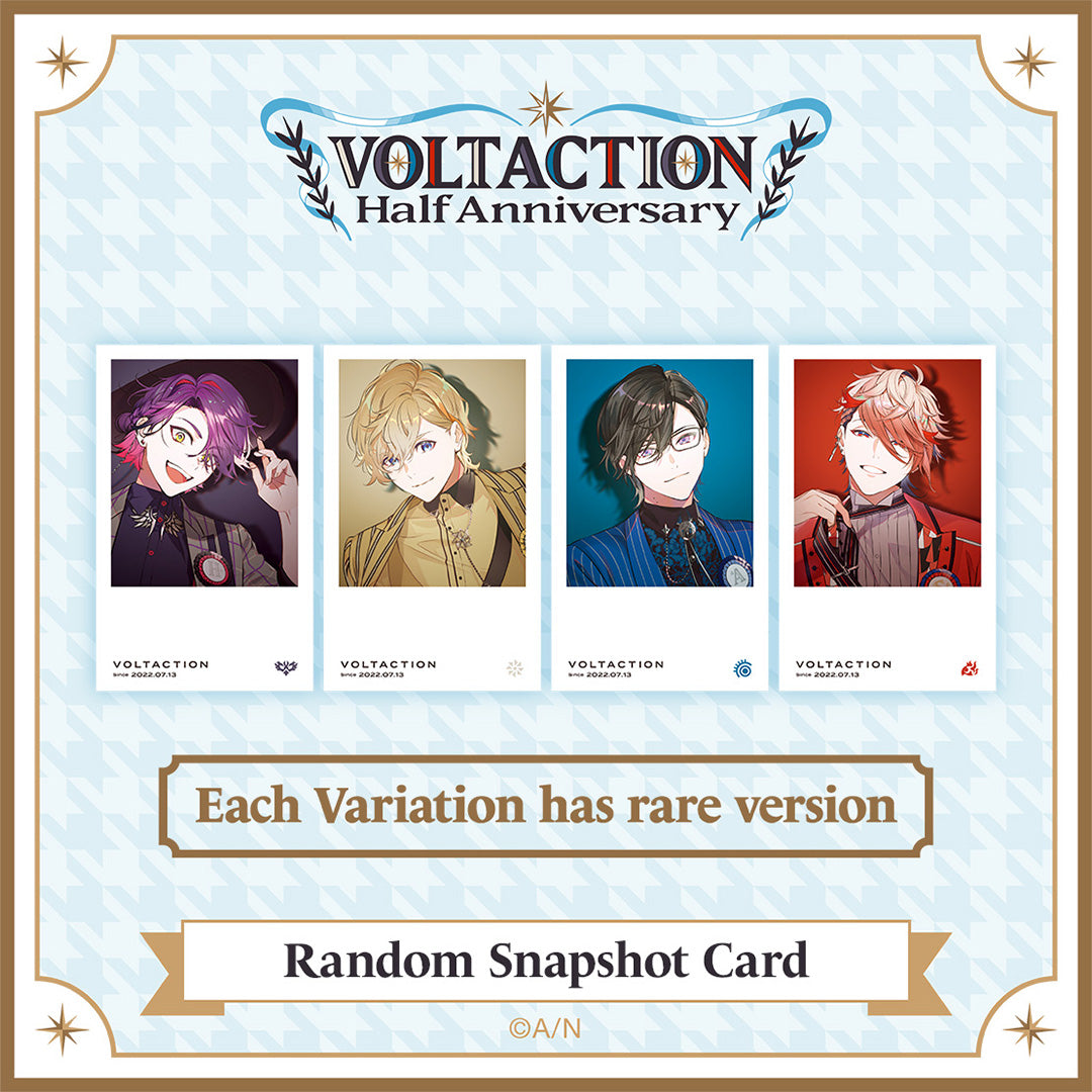 "VOLTACTION Half Anniversary" Random Snapshot Card – NIJISANJI EN Official Store