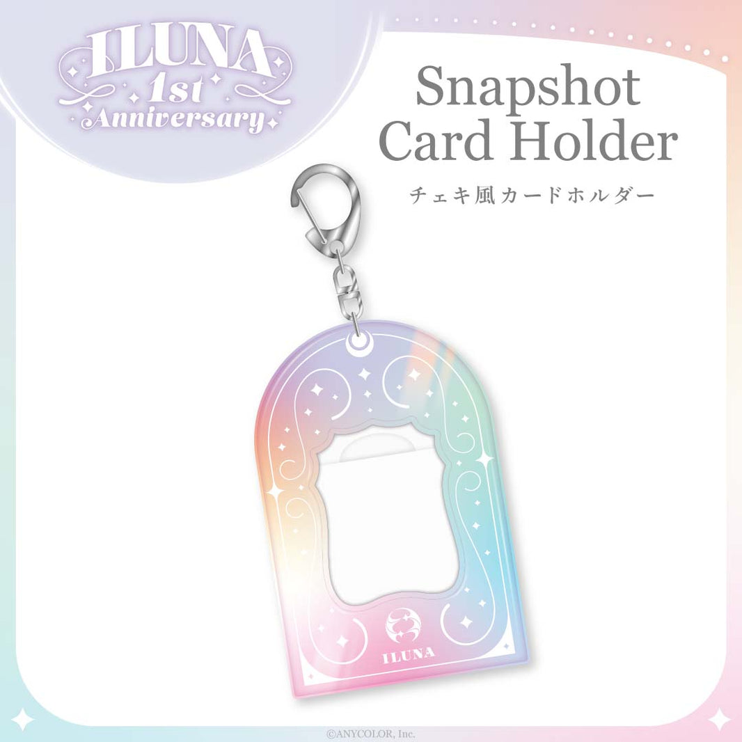 "ILUNA 1st Anniversary" Snapshot Card Holder – NIJISANJI EN Official Store