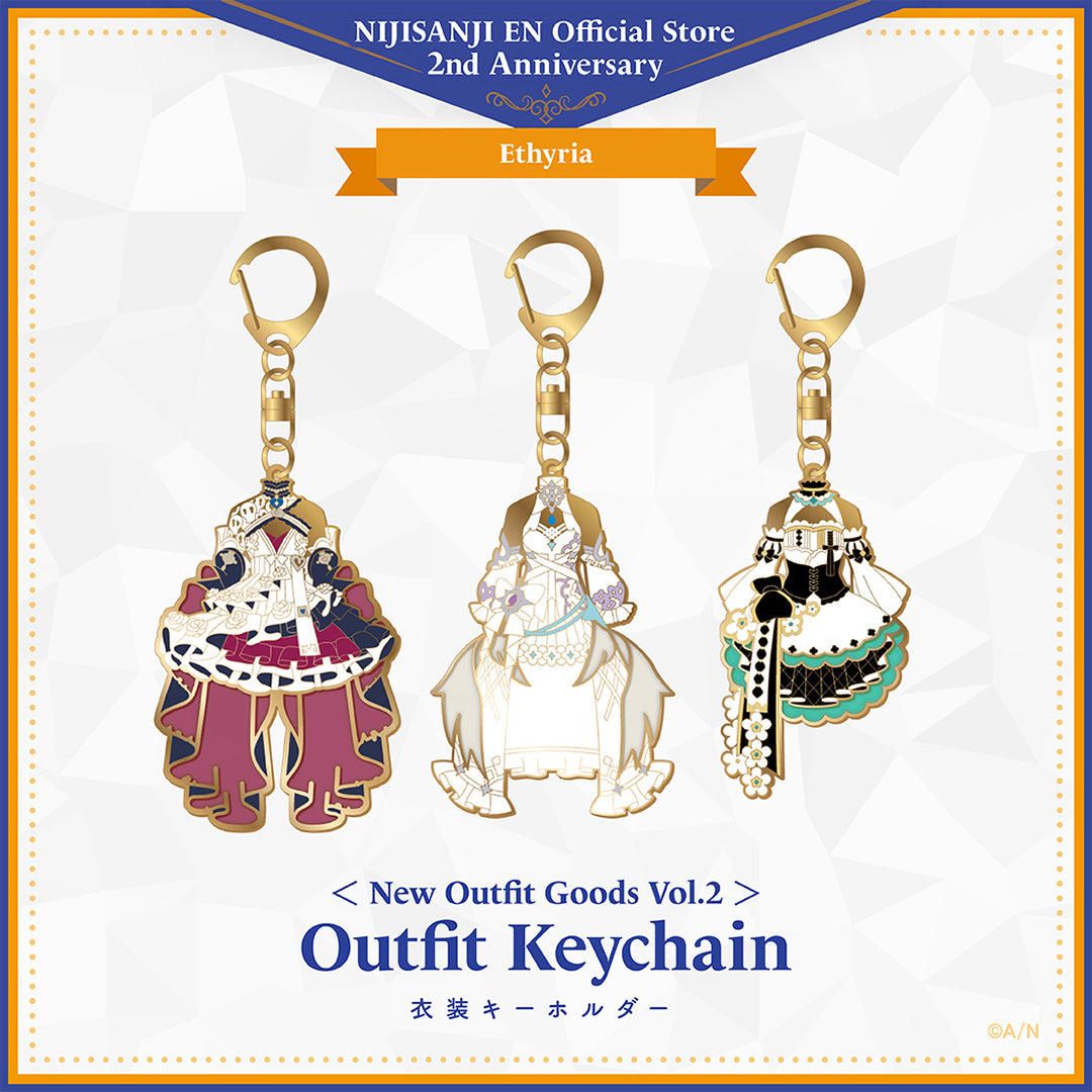 "New Outfit Goods Vol.2" Outfit Keychain Ethyria – NIJISANJI EN ...