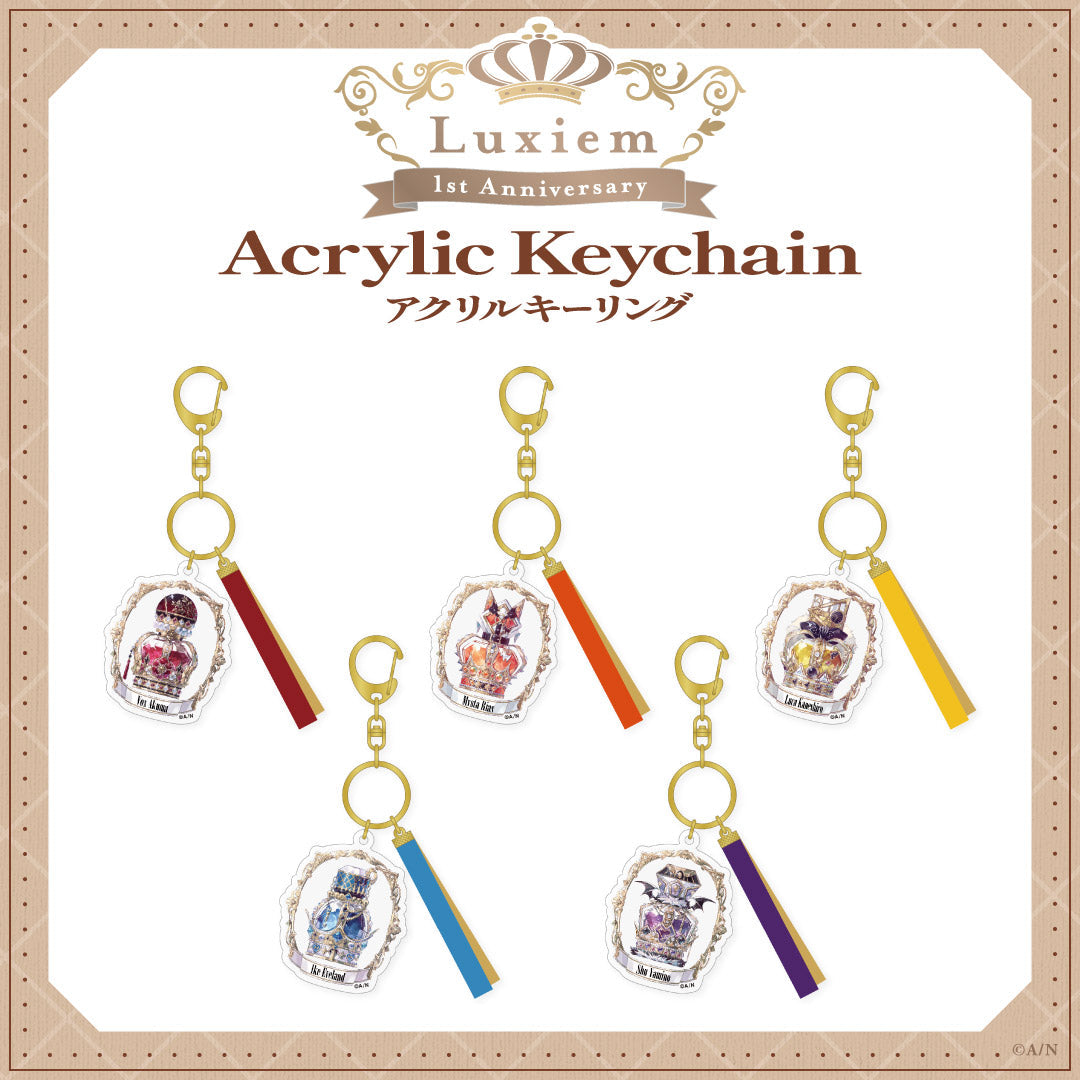 Luxiem 1st Anniversary Acrylic Keychain – NIJISANJI EN Official Store